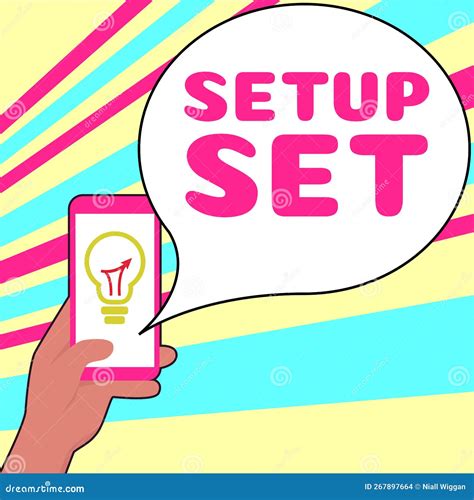 Handwriting Text Setup Set Concept Meaning The Manner Position Or Direction In Which
