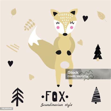 토끼 귀여운 재미있는 캐릭터 스칸디나비아 스타일의 플랫 디자인의 유치한 벡터 일러스트레이션 어린이용 벡터 설명 격리 개념 인쇄 포스터 배너 0명에 대한 스톡 벡터 아트 및