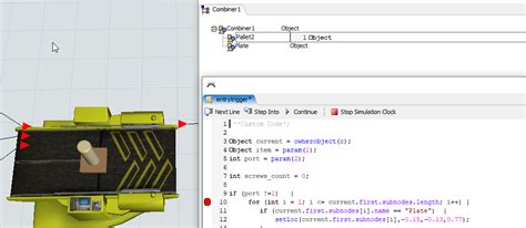 How To Set A Different Location For Items From One Input In Combiner FlexSim Community
