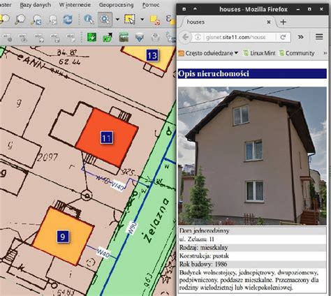 The Result Of The Query After Launching The Action In Qgis Project
