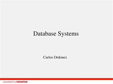 Ppt Database Systems Powerpoint Presentation Free Download Id5496403