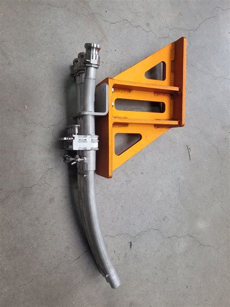 Custom Bracket With Bend ¾ Guide Tubes Peinemann Technical Configurator