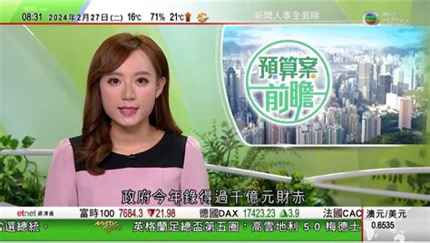 新聞人事全面睇 周可茵無綫新聞台《香港早晨》：27 2 2024