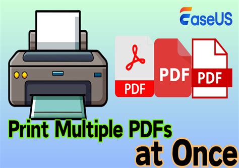 How To Print Multiple Pdfs At Once 5 Ways Available