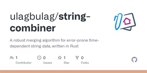 Github Ulagbulagstring Combiner A Robust Merging Algorithm For Error Prone Time Dependent