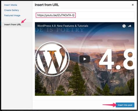 How To Embed A YouTube Video In WordPress Ways