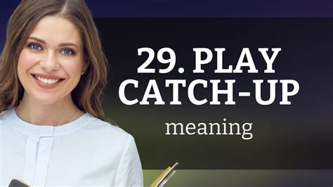 Mastering Idiomatic Expressions: "Playing Catch-Up" - YouTube