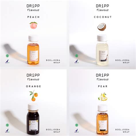 Jual Dripp All Varian Fruit Syrup Repack 30 50 100 G Shopee Indonesia