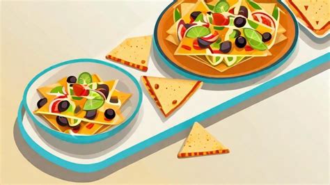 Premium Photo Delicious Nacho Platter