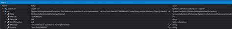 Create Records Using BatchList The Method Or Operation Is Not