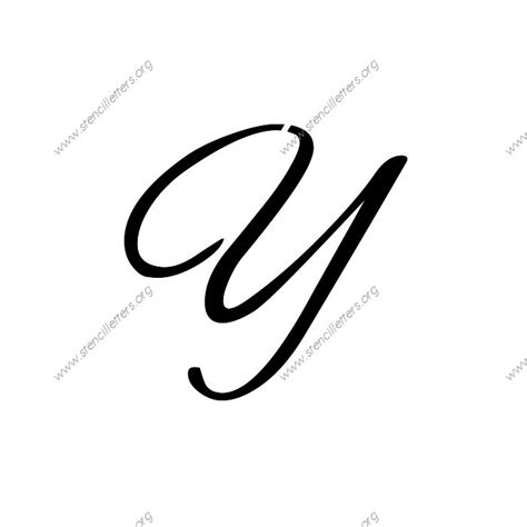 Capital Capital Y In Cursive