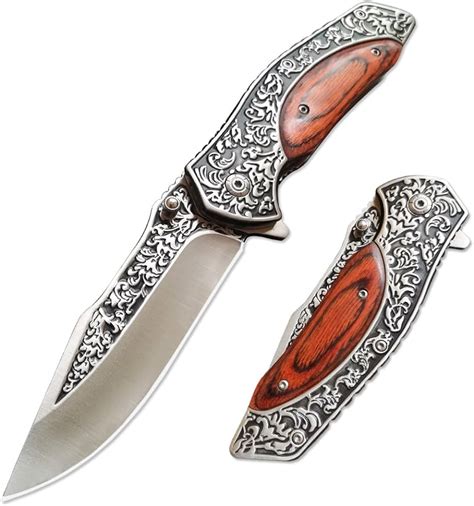 Doom Blade Folding Pocket Knife Handmade With Clip