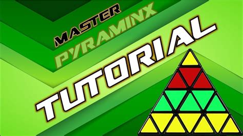 how to solve the master pyraminx layer by layer youtube