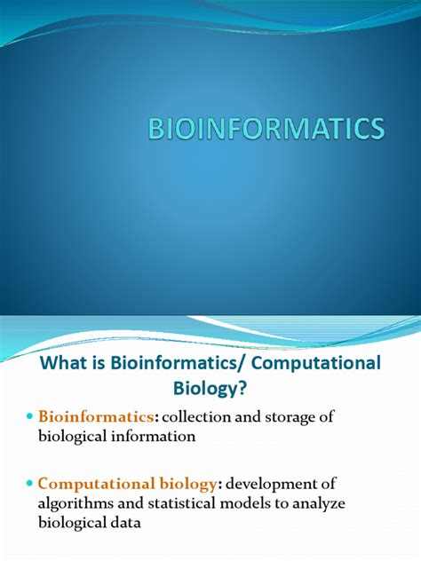 Bioinformatics Basic Pdf Bioinformatics Nucleic Acid Sequence