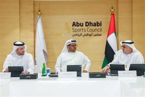 Abu Dhabi Sports Council Reviews Financial Budget For 2024 Discusses