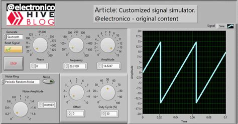 Labview Customized Signal Simulator Enes Labview Customized Signal Simulator Enes