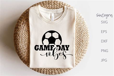 Game Day Vibes Svg Soccer Svg By Sintegra Thehungryjpeg