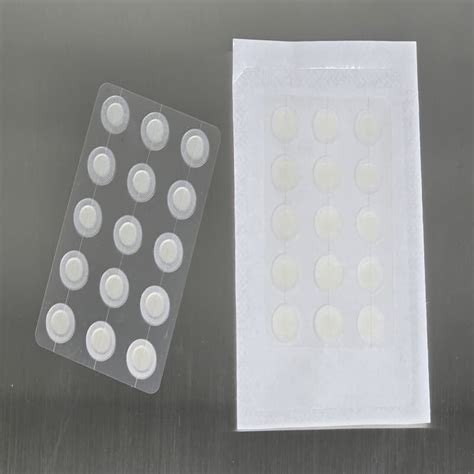Private Label Hydrocolloid Acne Patches Beveling 12mm X 15 Pcs