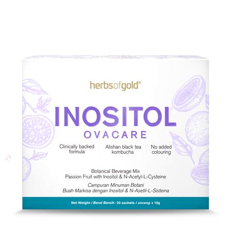 Inositol Ovacare Supplement Herbs Of Gold Malaysia