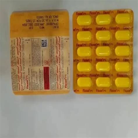 Flexon Tablet 725 Mg At ₹ 50 Strip Flexon In Nagpur Id 26230726097