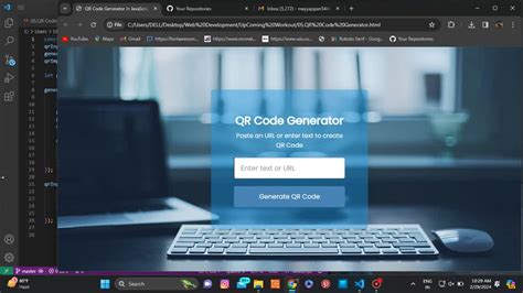 M Ayyappan On Linkedin Create Qr Code Generator Using Html Css And Javascript 👉 Follow For