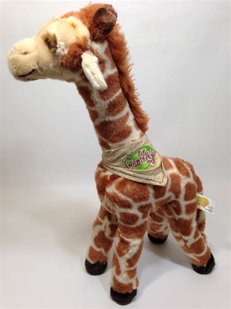 Toys R Us Talking Plush Geoffrey Giraffe 18 2000 Jeffrey Stuffed