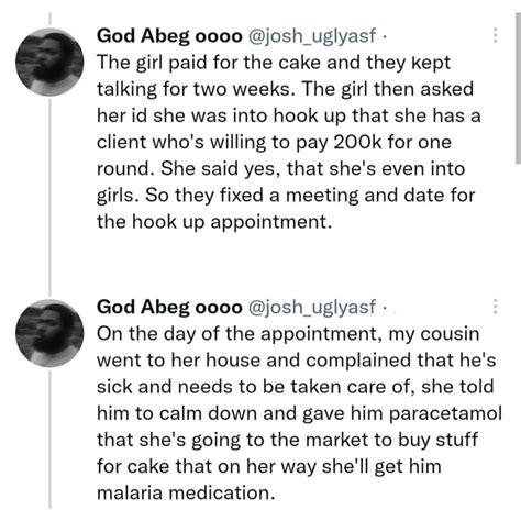 Twitter Stories Lady Fails Test Set By Her Lover Who Wanted To