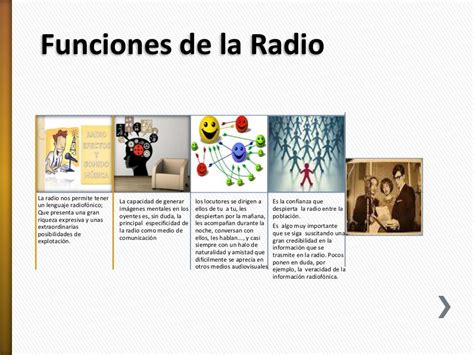 Funciones De La Radio