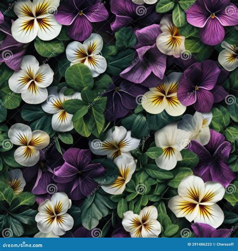 Flowers Seamless Texture Stock Illustration Illustration Of Blossom