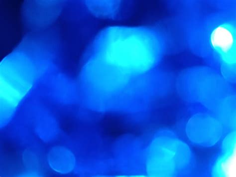 Premium Photo Blue Bokeh Light Background