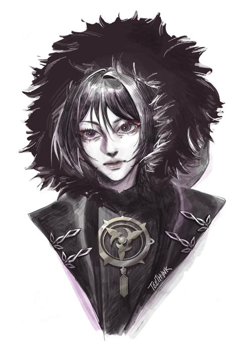 Scaramouche In His Fluffy Coat 😔 Ive Got More Doodles On This Might