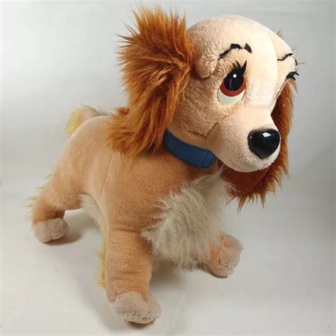 Lady Soft Toy Plush Lady And The Tramp Vintage Disneyland Walt Disney