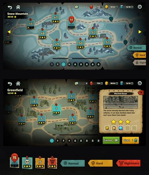 Zombie Warfare The Death Path Ui Behance