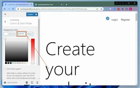 how to remove background color in wordpress itechguides