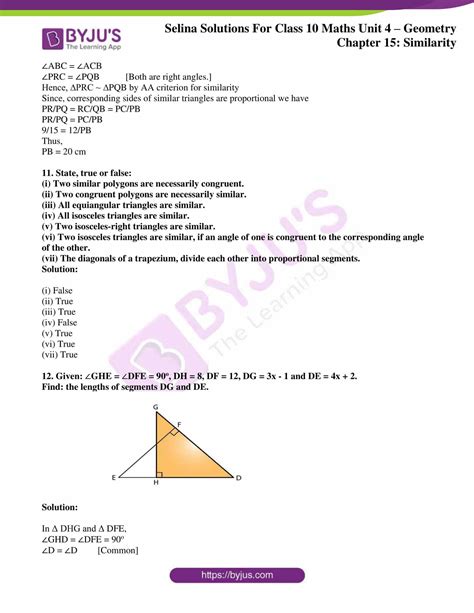 Selina Solutions Concise Mathematics Class 10 Chapter 15 Similarity With Applications To Maps