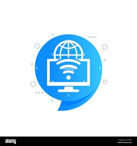 Wi Fi Access To Network Vector Icon Stock Vector Image And Art Alamy