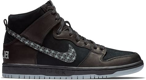 Nike Sb Dunk High Pro Black Bar Ah9613 002 Novelship