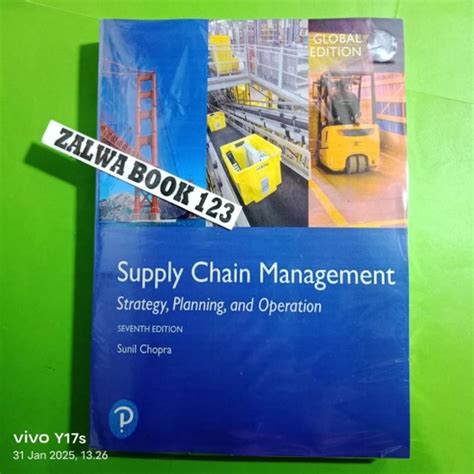 Jual Buku Supply Chain Management Strategyplanning And Operation