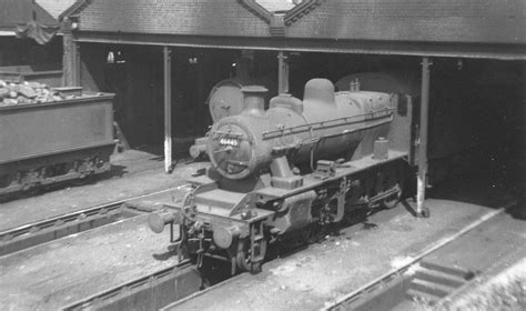 Coventry Shed British Railways Built 2 6 0 2mt No 46445 Stands With