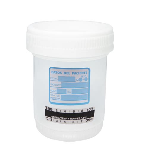 Vaso Para Recolección De Muestra Estéril Premium 120 Ml C65