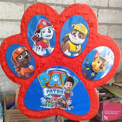 Piñata Paw Patrol PiÑatas Personalizadas Nuestro Mundo De Colores