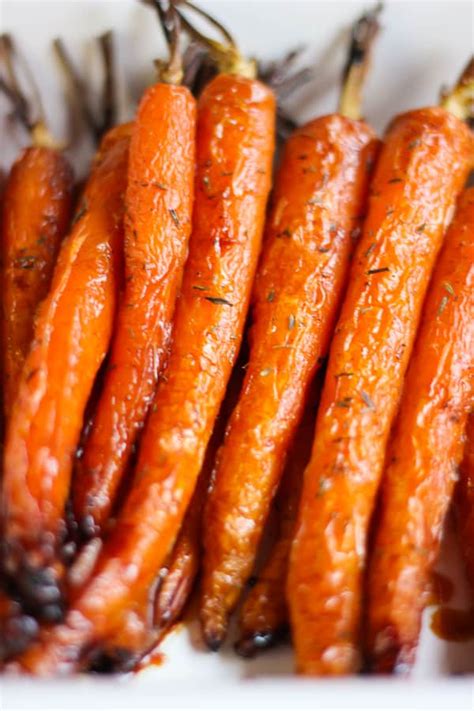 Carottes Rôties Au Miel Et Au Thym Artofit