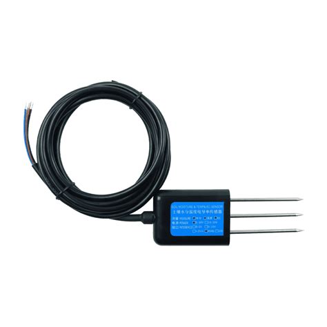 RS Modbus RTU In Soil Sensor Moisture Temperature EC