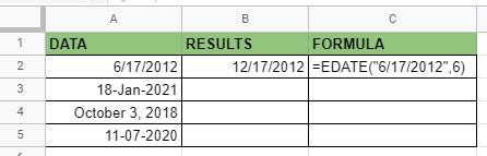 How To Use Edate Function In Google Sheets Step By Step