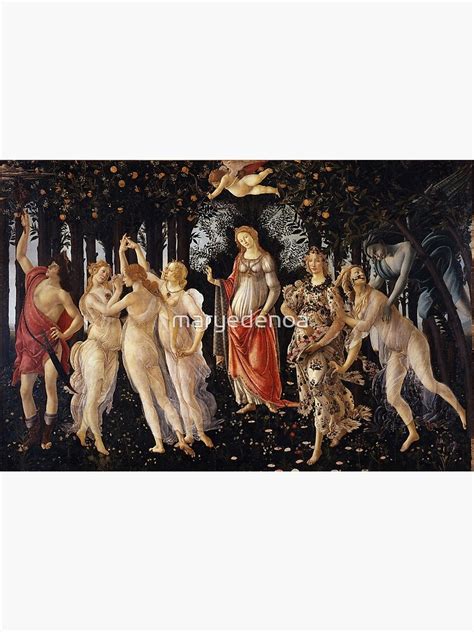 La Primavera Allegory Of Spring Sandro Botticelli Poster For Sale