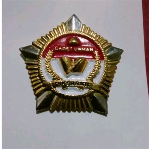 Jual Pin Diksarmil Unhan Ri Brivet Pin Unhan Ri Diksarmil Unhan Ri Pin Dasar Militer Kadet