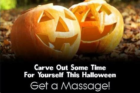 Halloween Massage Marketing Massage Therapy Massage Today Local Massage