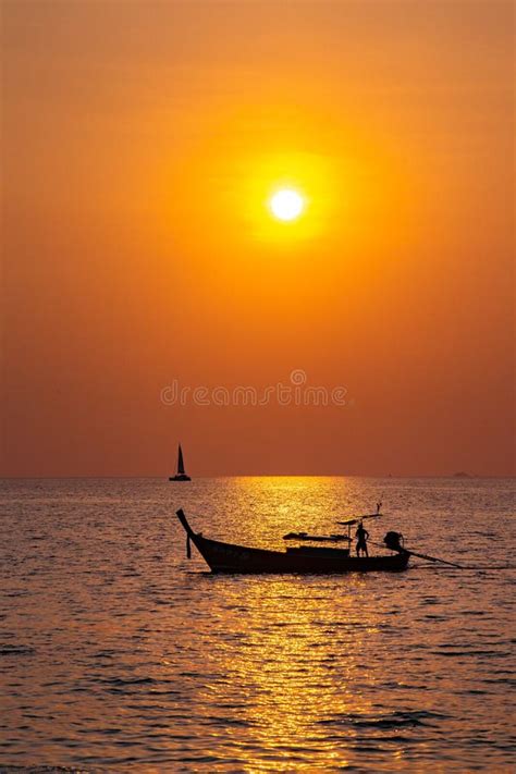 View Of Sunset Beach In Koh Lipe Thailand Stock Image Image Of Lipe