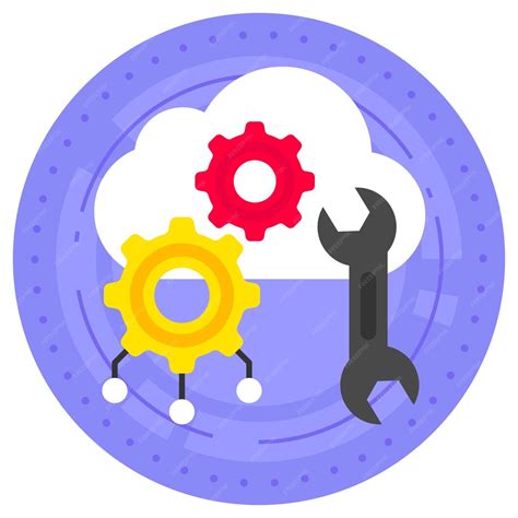 premium vector configuration management concept remote data settings