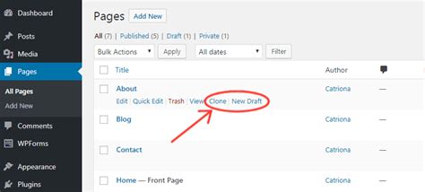 MS Internal Web Directory Duplicate Page Plugin